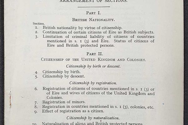 A Sivanandan's British nationality certificate - The National Archives