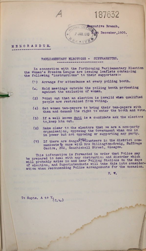Tactics for polling day - The National Archives