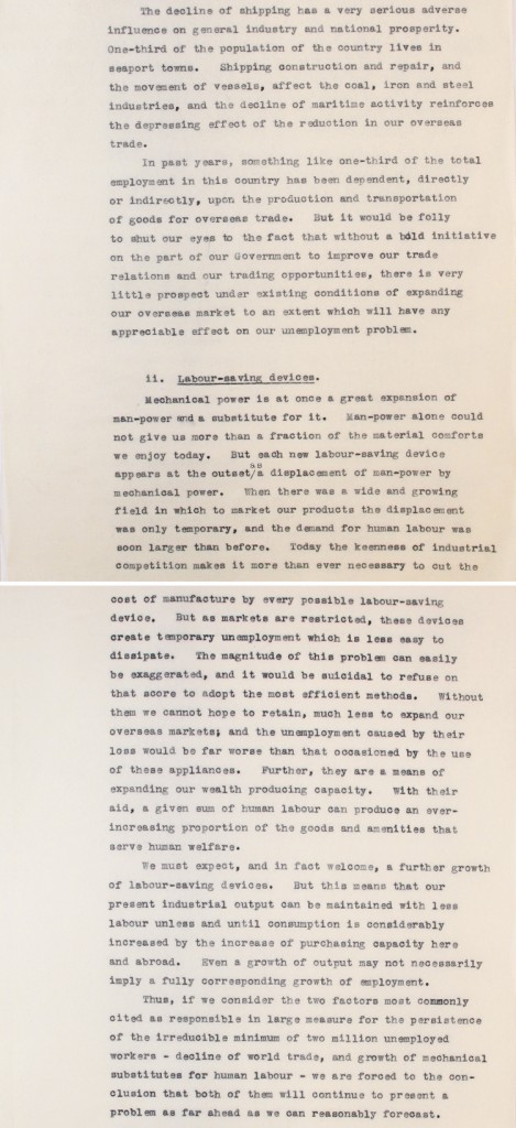 Lloyd-George on unemployment - The National Archives