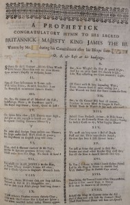 Jacobite song - The National Archives