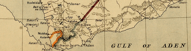 Aden Protectorate, 1914. ()