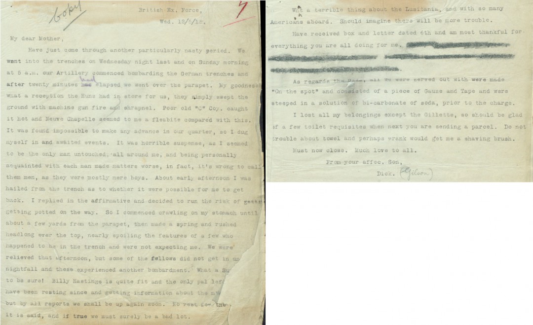 Trenches: ‘they were mostly mere boys’ - The National Archives