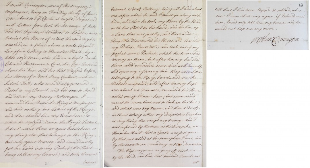 Highway robbery - The National Archives