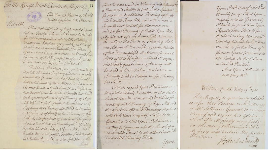 Silk invention - The National Archives