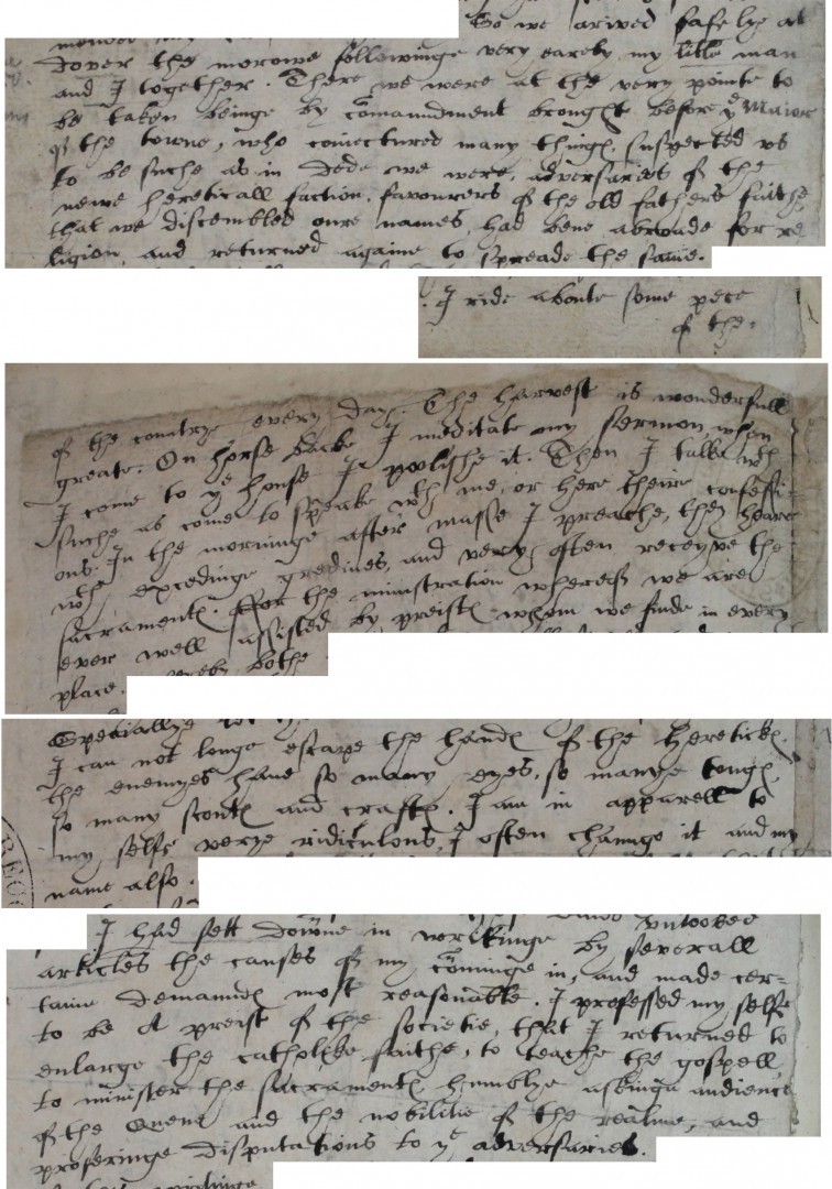 Letter from Edmund Campion - The National Archives