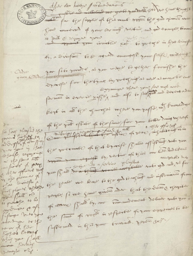Cardinal Pole on preaching - The National Archives