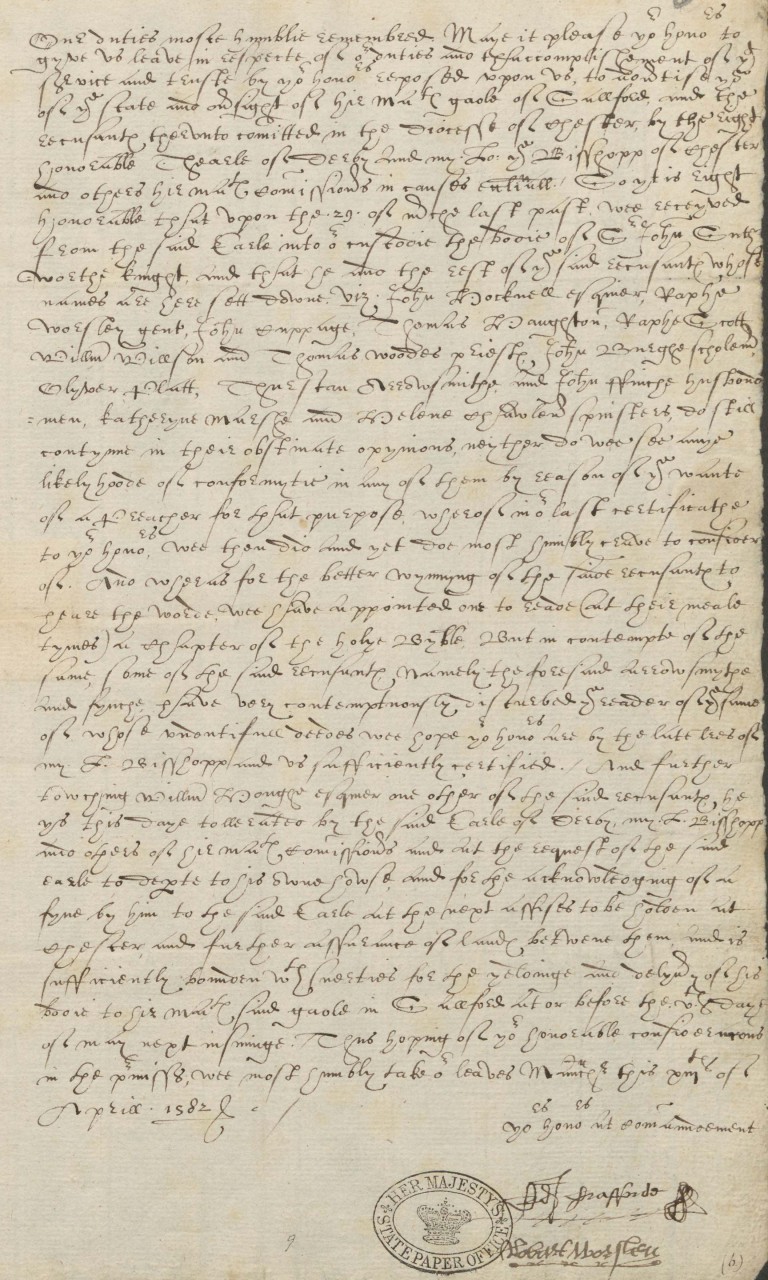 Catholic recusants - The National Archives