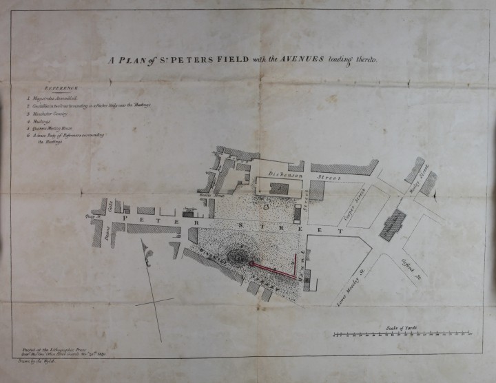 St Peter's Field map - The National Archives