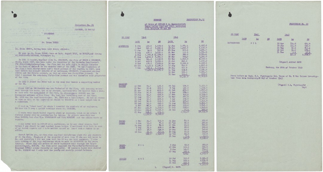 The trial of Bruno Tesch - The National Archives