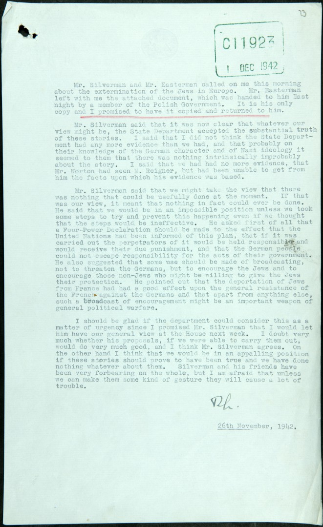 A Four Power Declaration - The National Archives