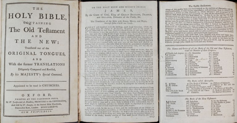 King James I Bible - The National Archives