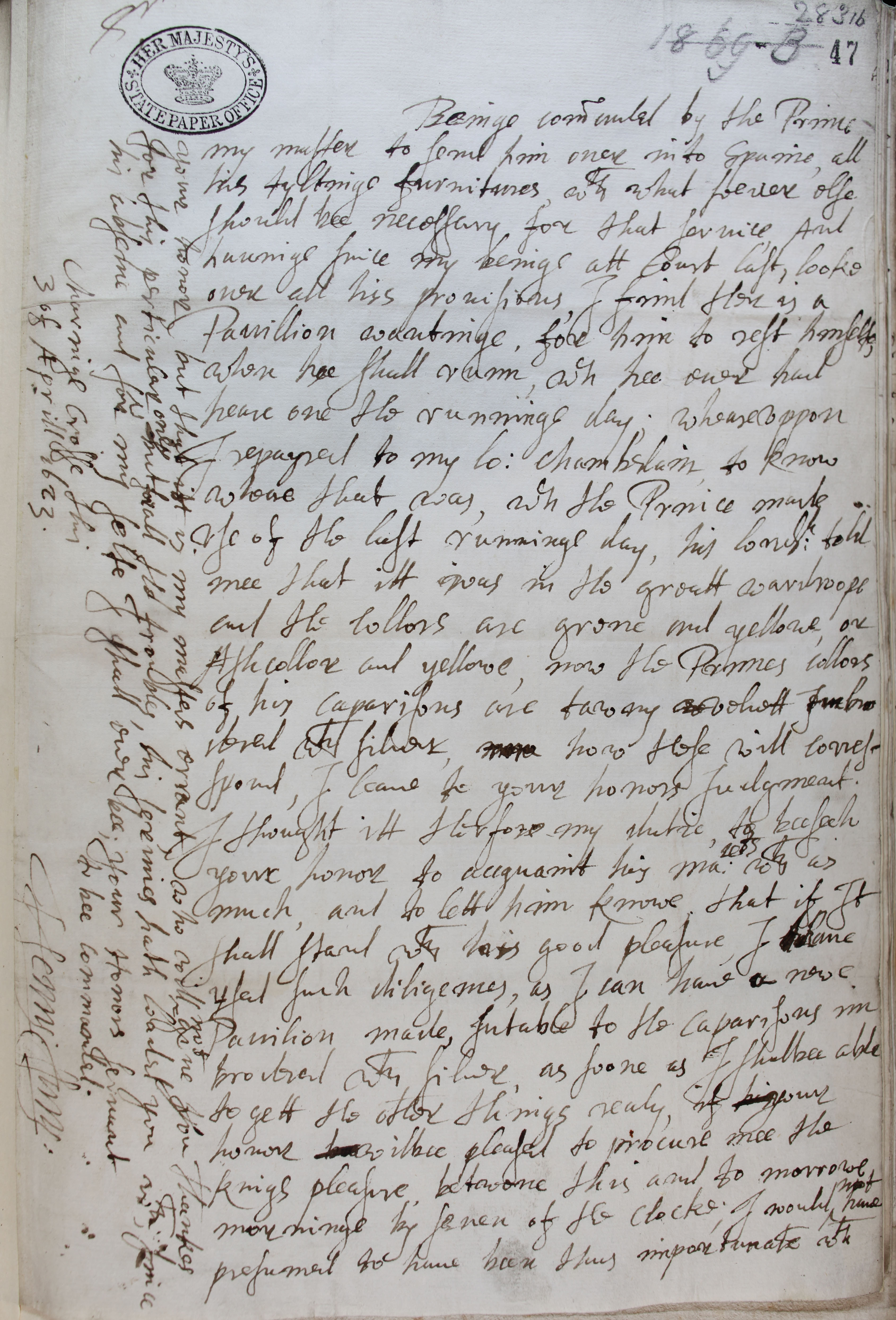 Prince Charles’ Spanish trip - The National Archives