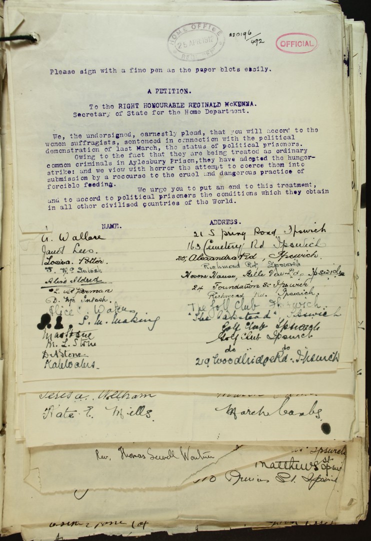 'Political prisoner' status - The National Archives