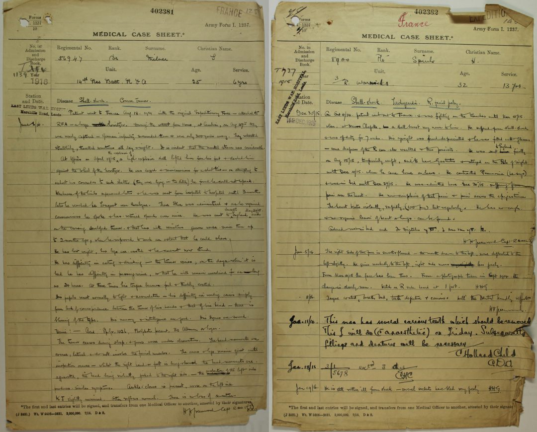 'Shell shock' cases - The National Archives