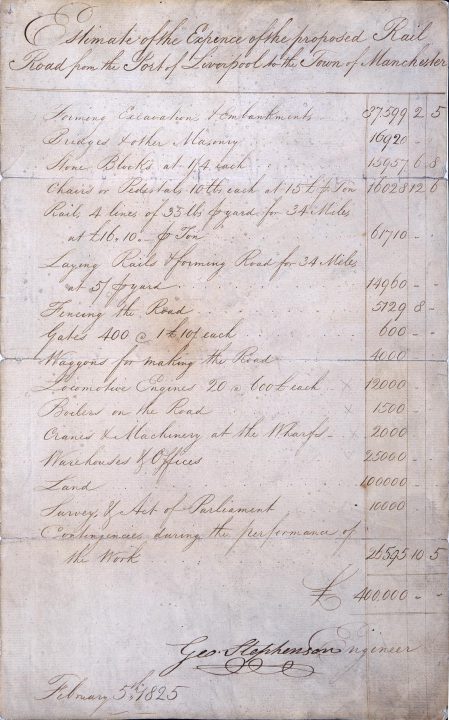 Early railway transport 1825 - The National Archives