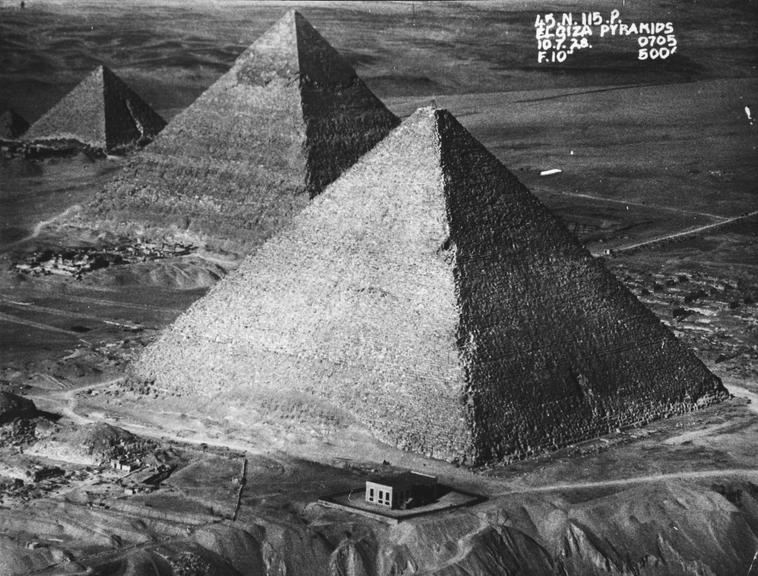 The Pyramids Giza Egypt, 1928 - The National Archives