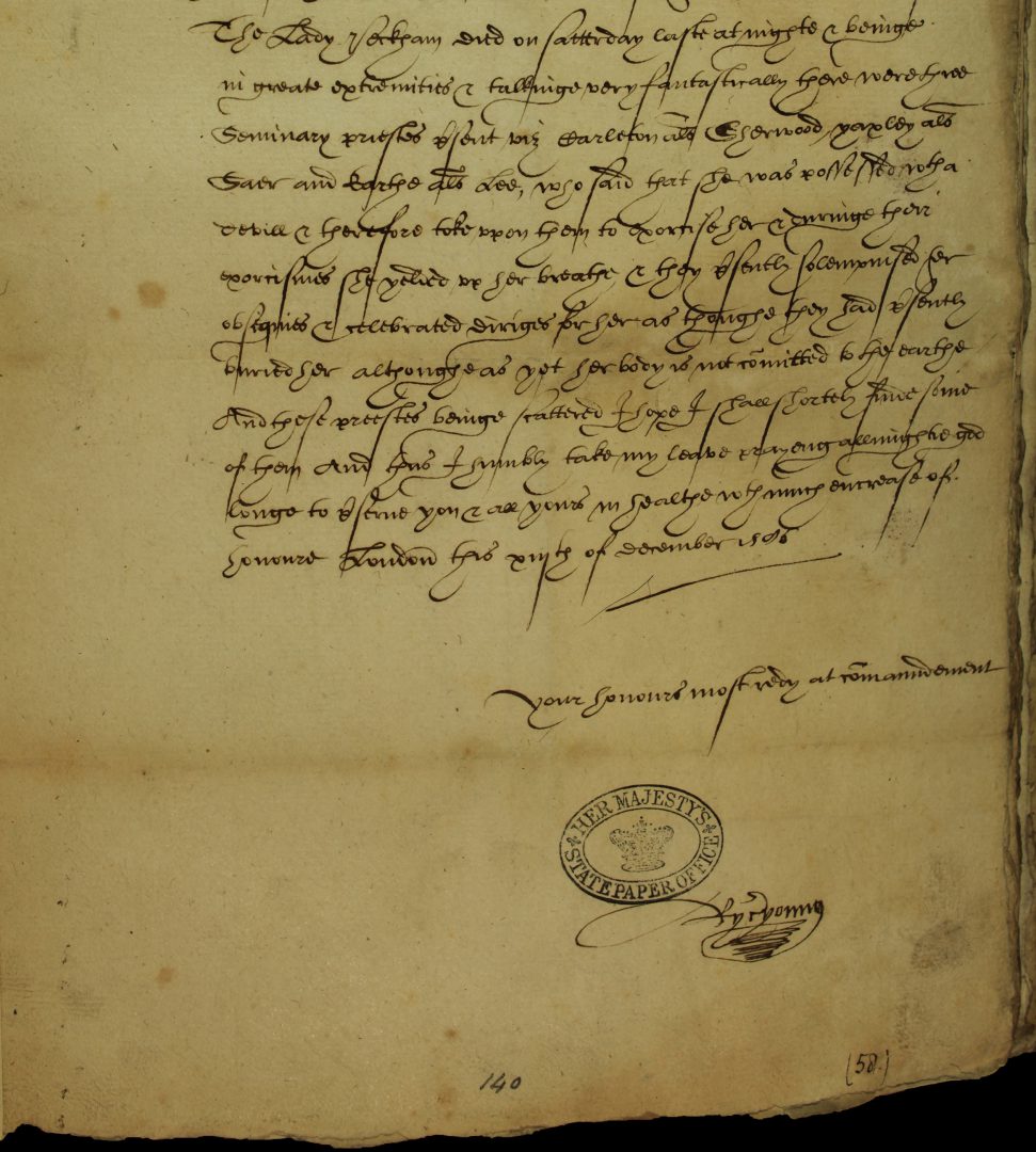 Results of an exorcism - The National Archives