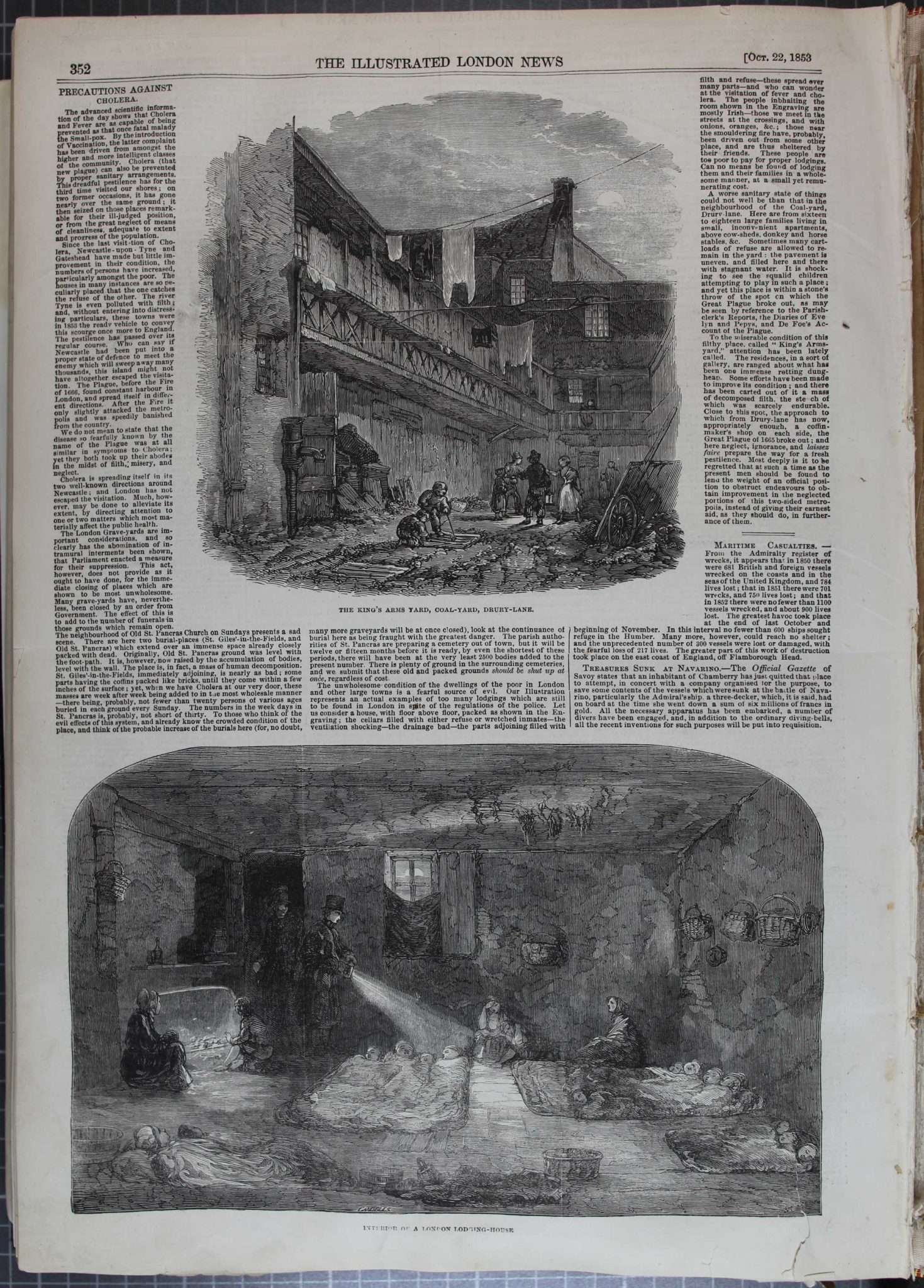 Causes of cholera article - The National Archives