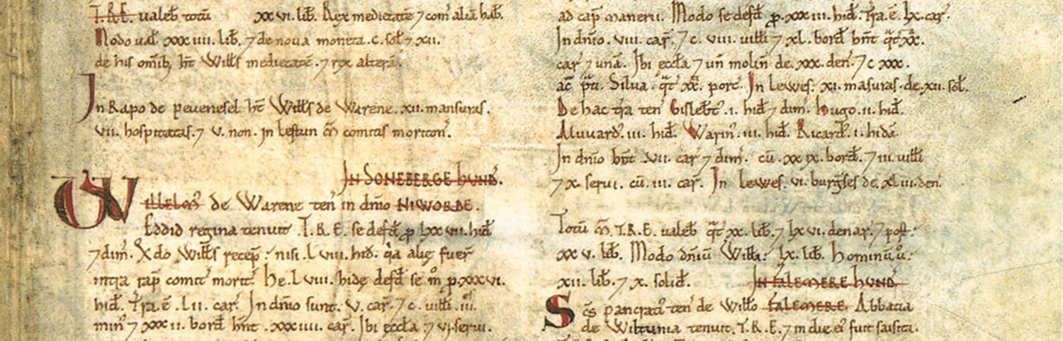 Spotlight On: Domesday Book - The National Archives