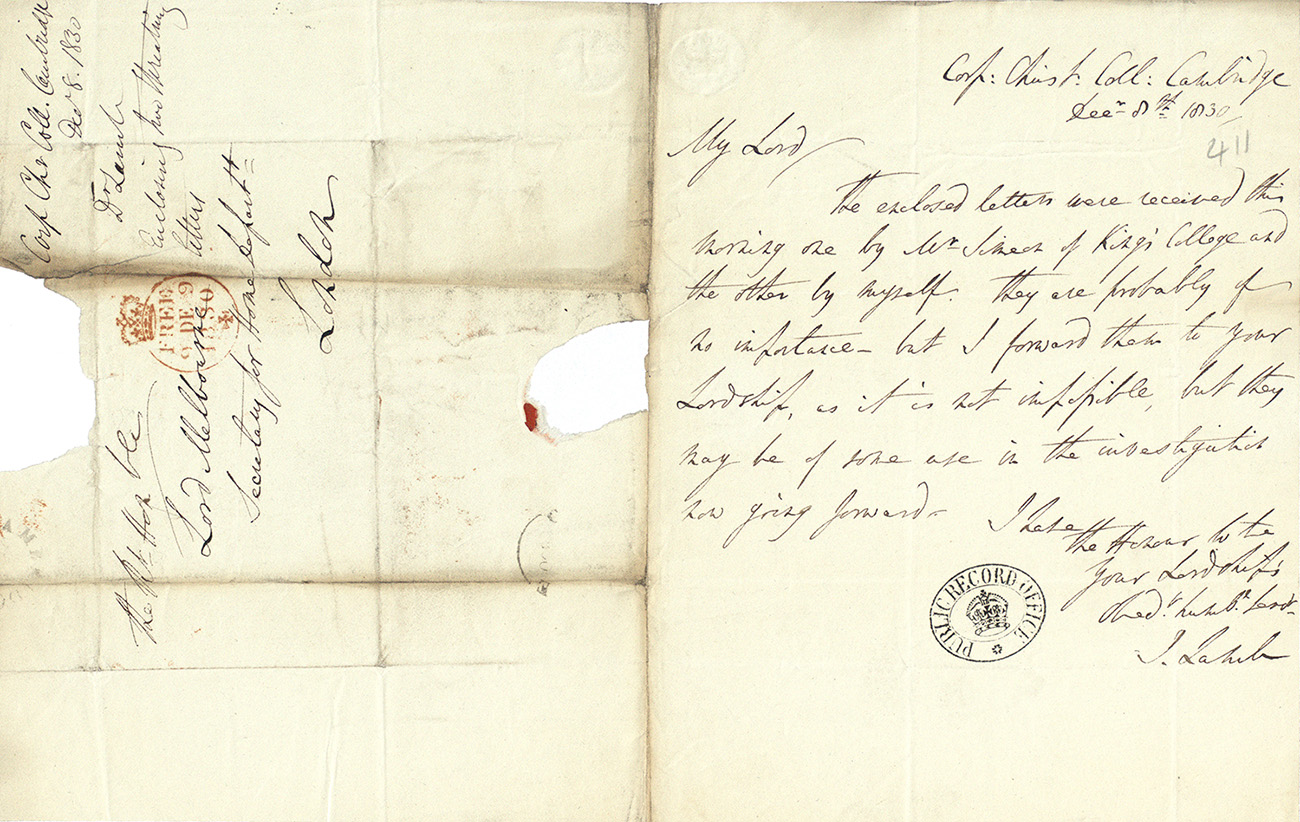 What caused the ‘Swing Riots’ in the 1830s? - Source 7a - The National ...