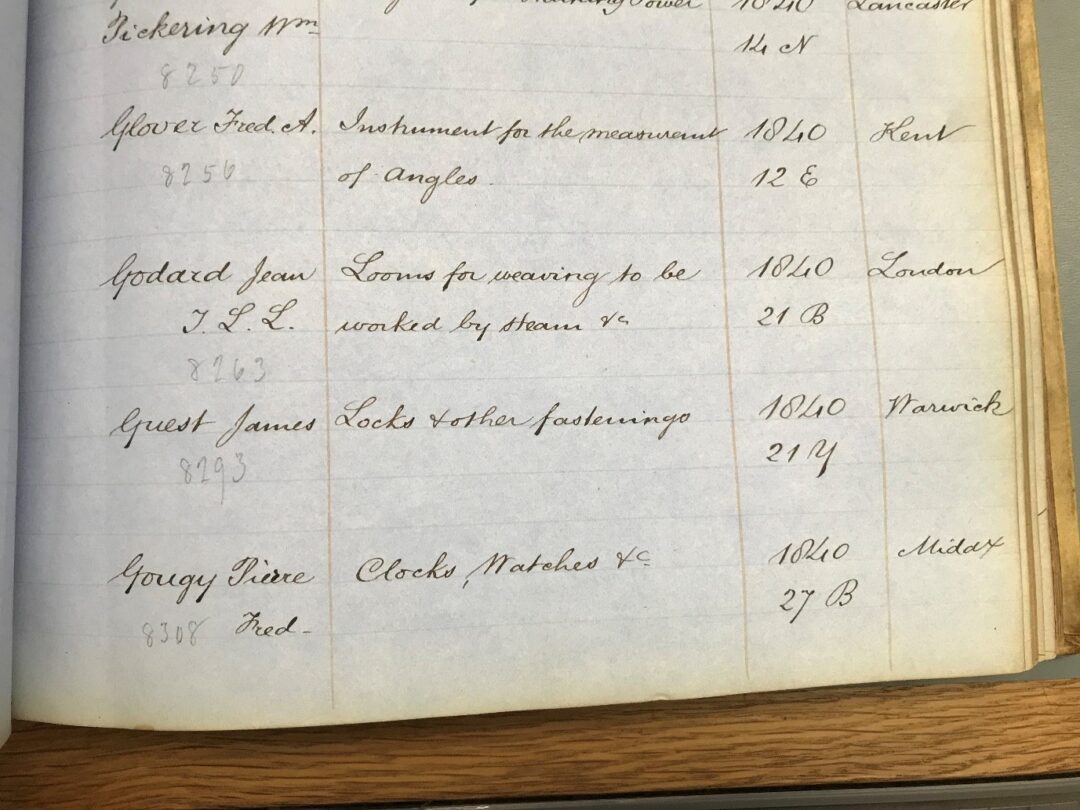 Intellectual property: patents of invention - The National Archives