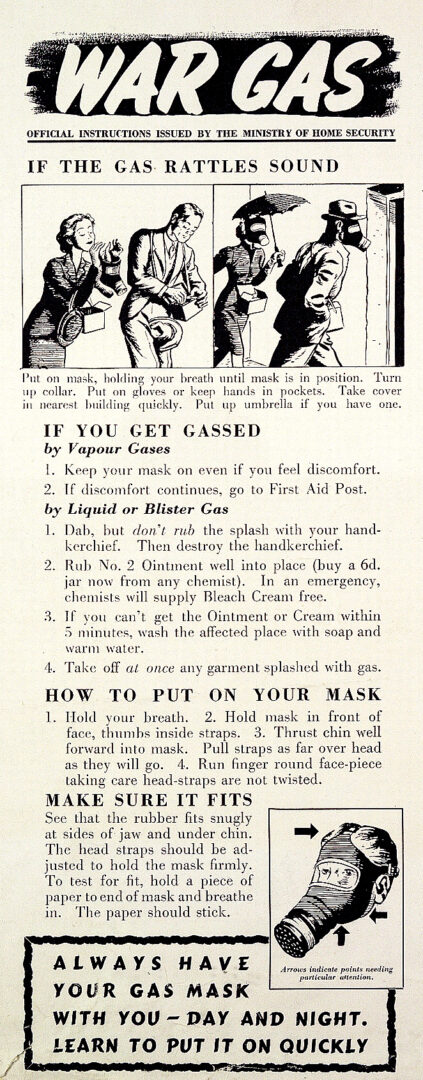 War Gas - The National Archives