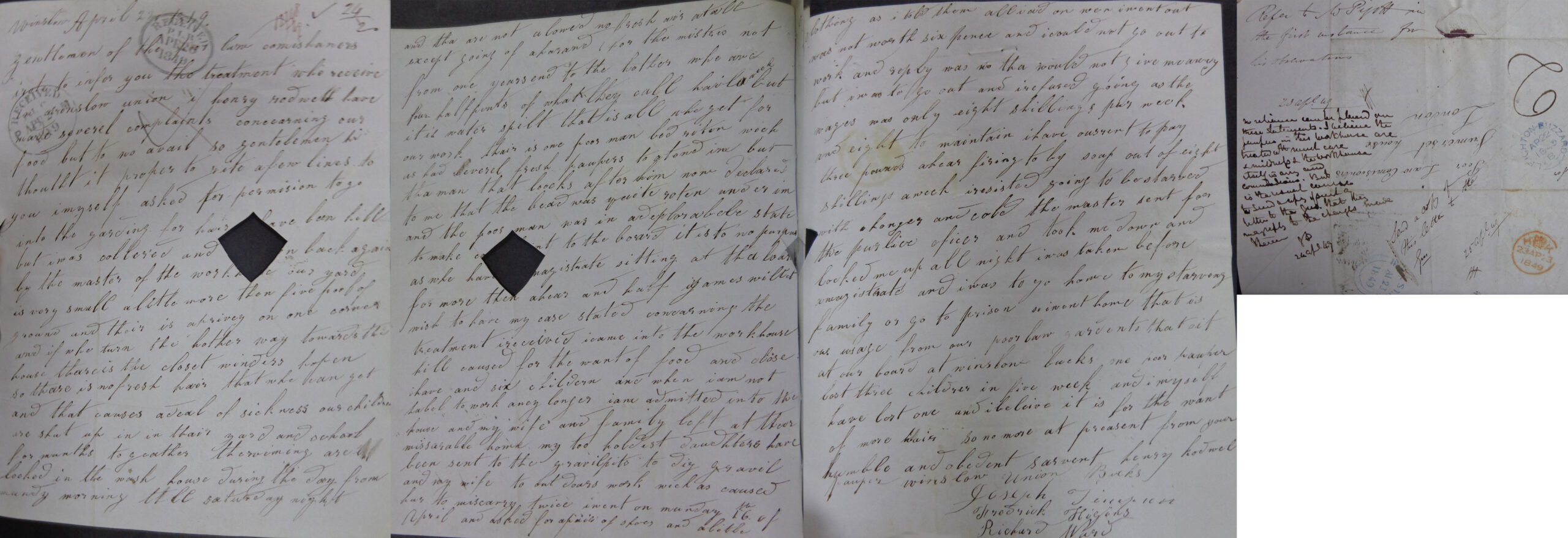 Document Ten - Winslow - The National Archives