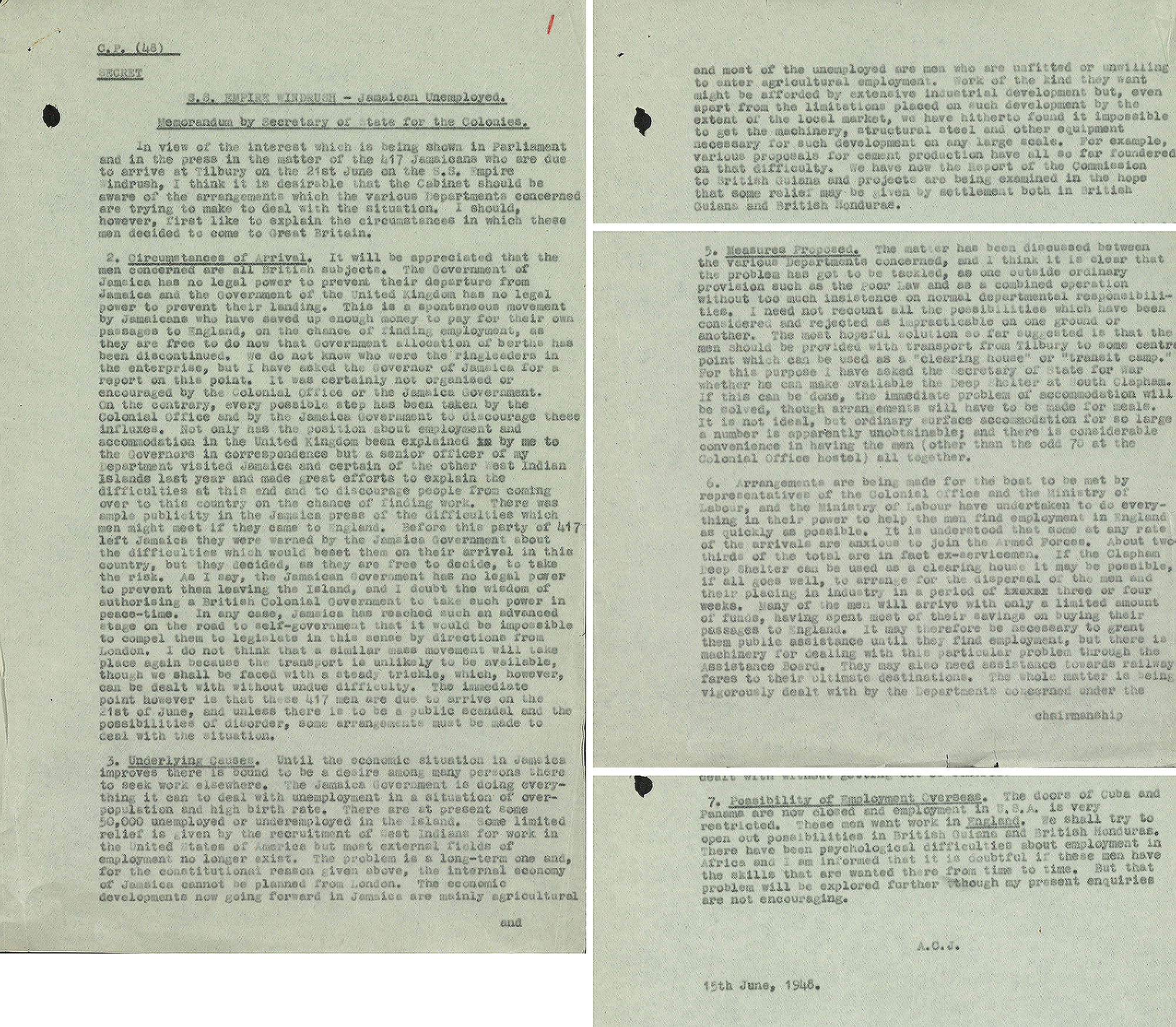 Push factors for migration - The National Archives