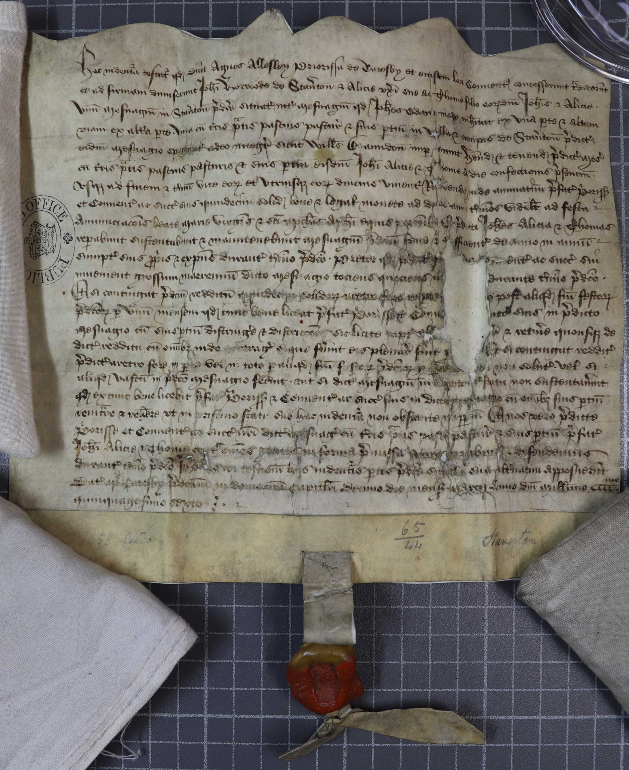 Source 5: Indenture between Agnes Allesley and John Harewood's family ...