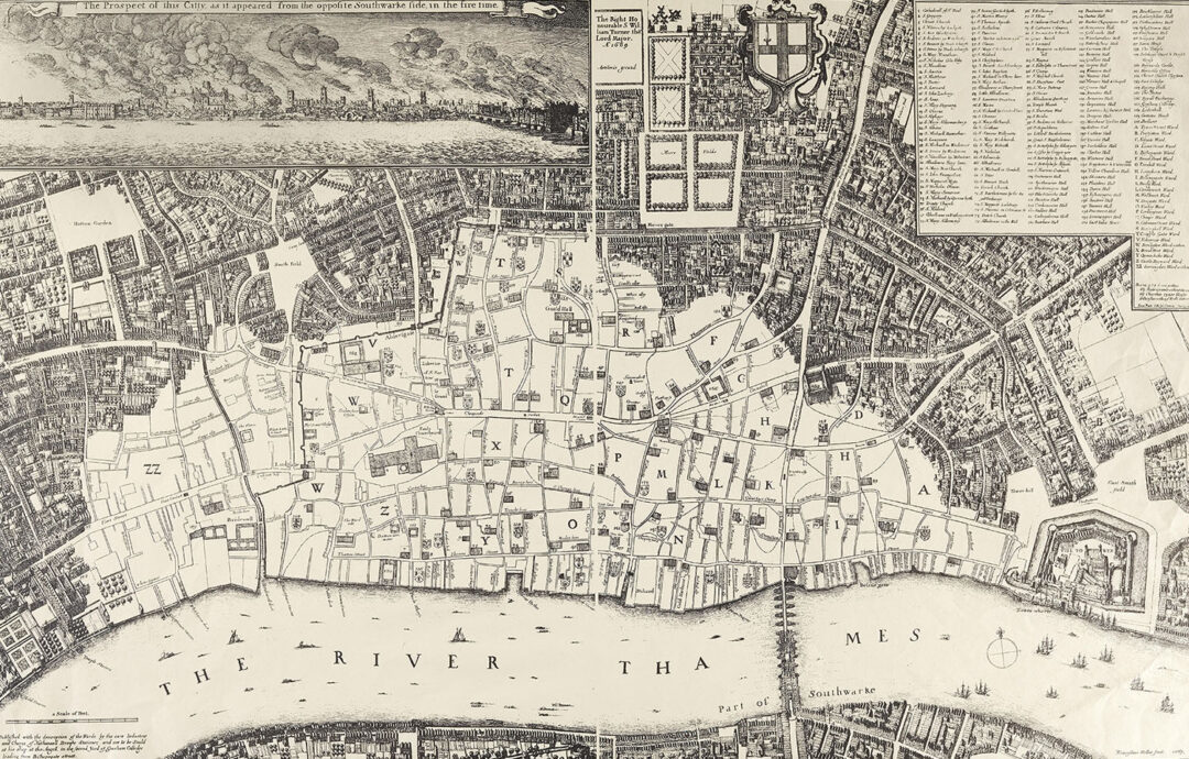 Great Fire of London map - The National Archives