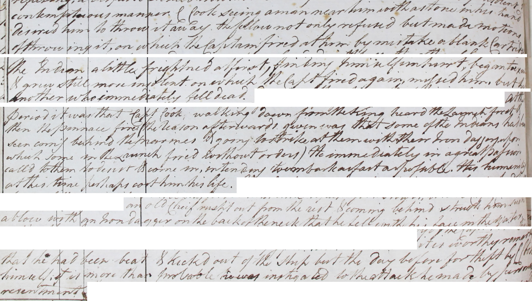 Captain Cook in Hawaii – source 3a - The National Archives