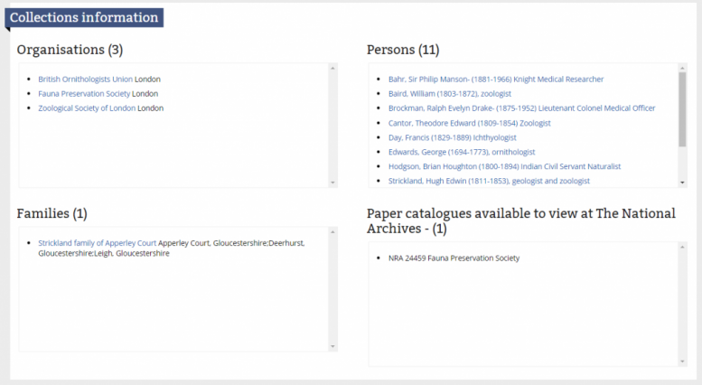 What is Manage Your Collections? - Archives sector