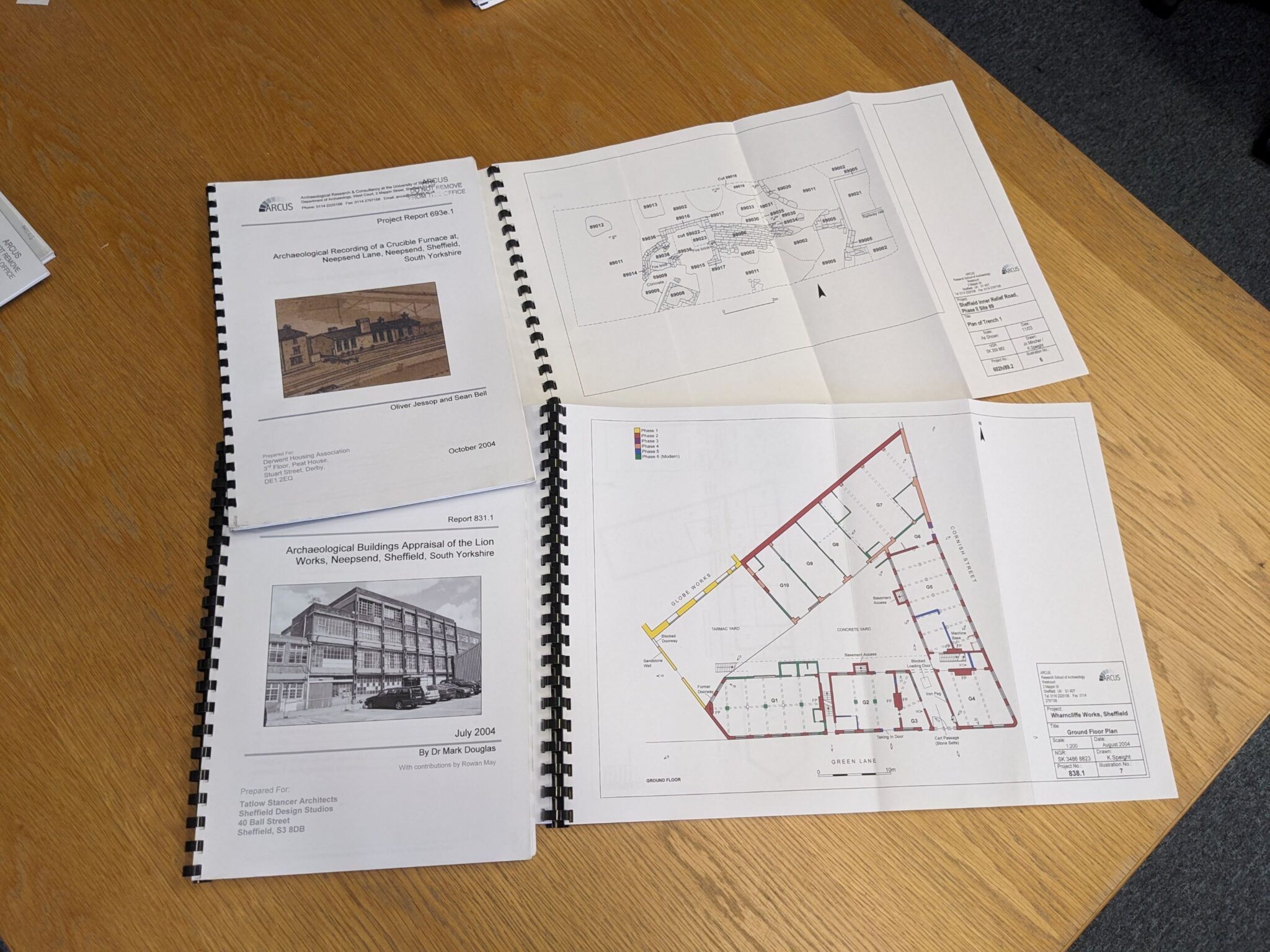 Current and Past projects - Archives sector